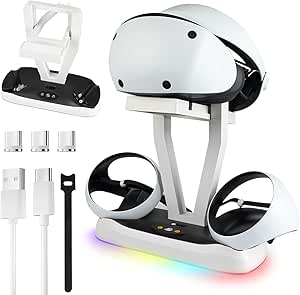 Controller Charging Station for PS VR2, Iesooy Charging Dock with VR ...