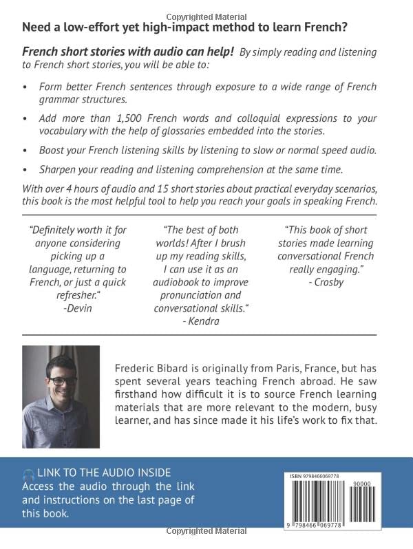 Snapklik.com : French Short Stories For Beginners + Audio Download ...