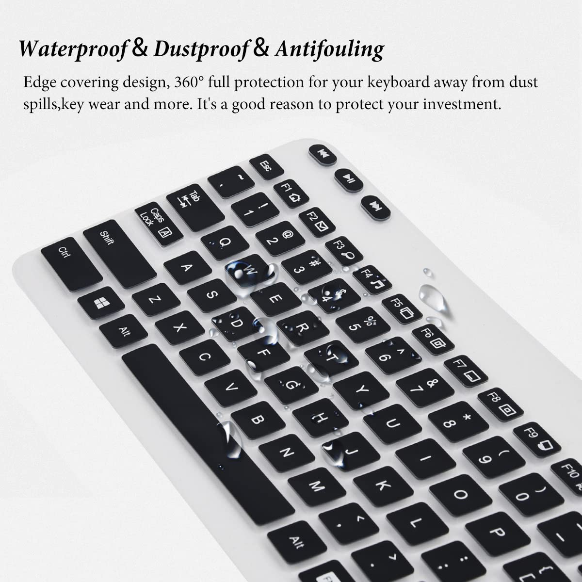 Logitech K120 Keyboard Cover CASEDAO Keyboard Cover For Logitech K360 ...