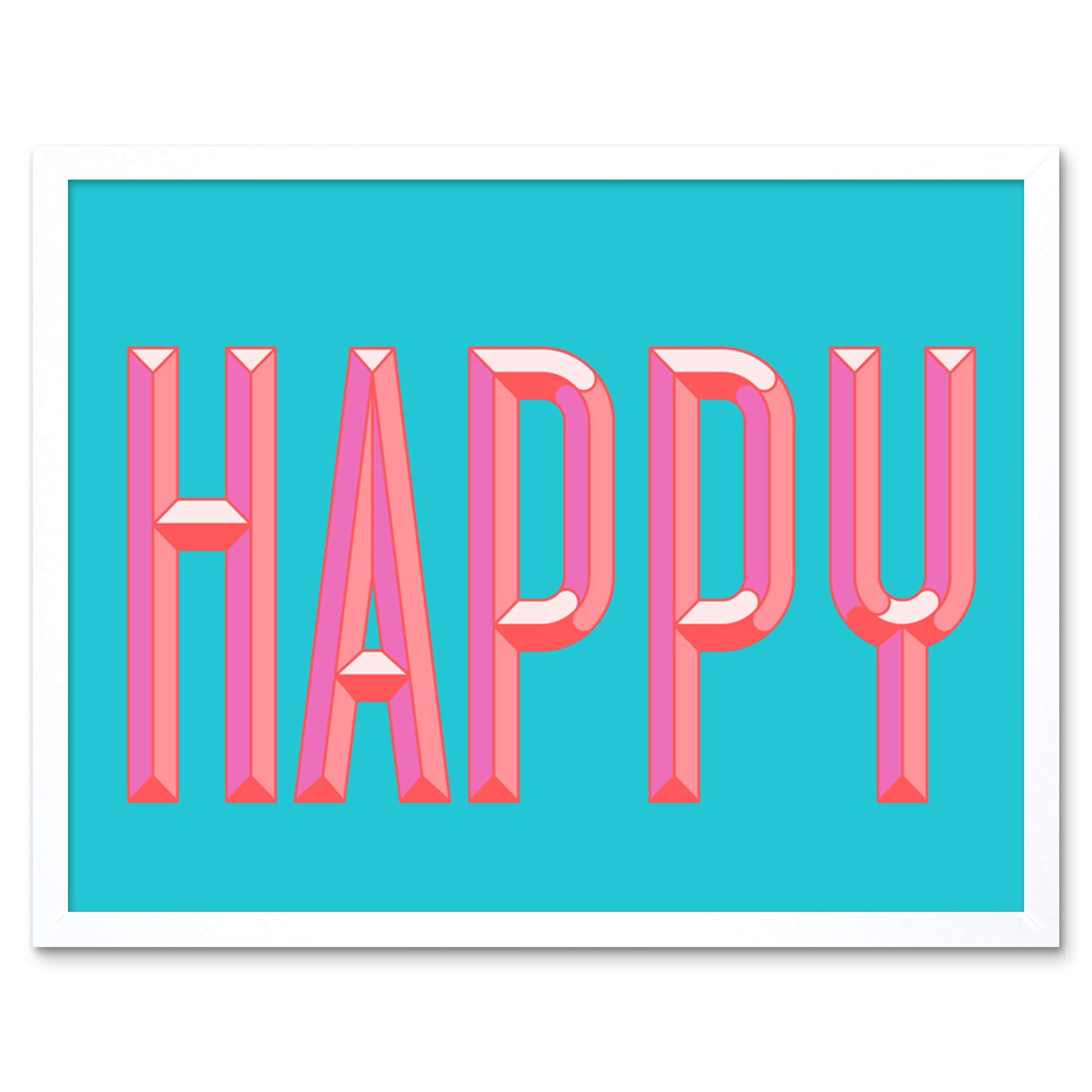 Happy Word Art