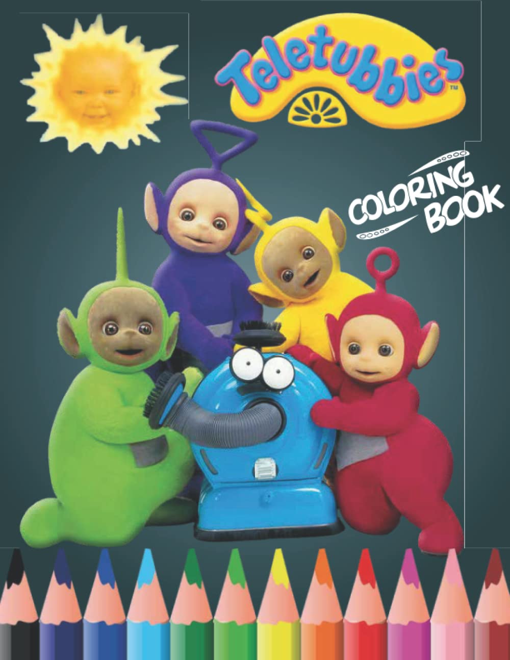 Buy Teletubbies Coloring Book: 40+ GIANT Fun Pages with Premium outline ...