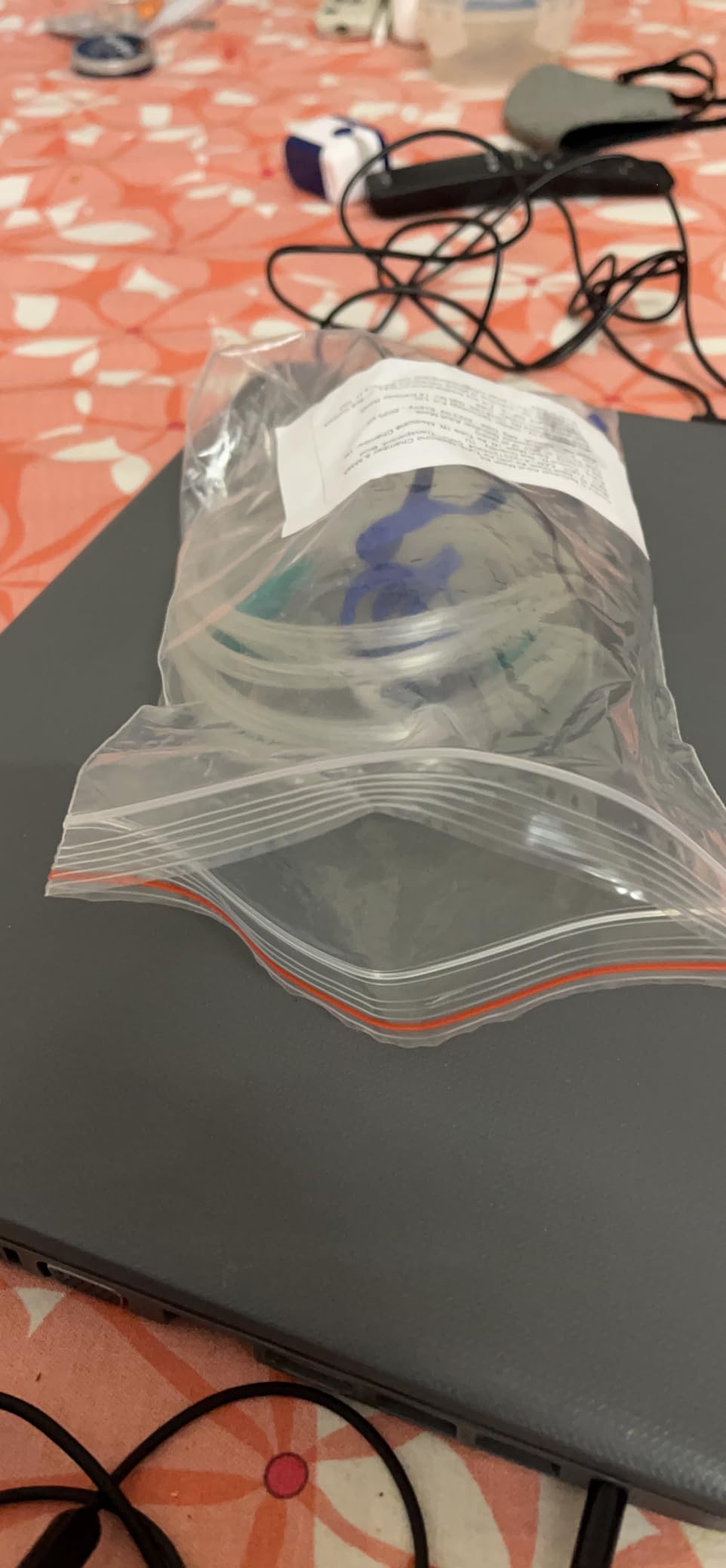 Control D Adult Mask Kit with Air Tube, Medicine Chamber and Adult Mask ...