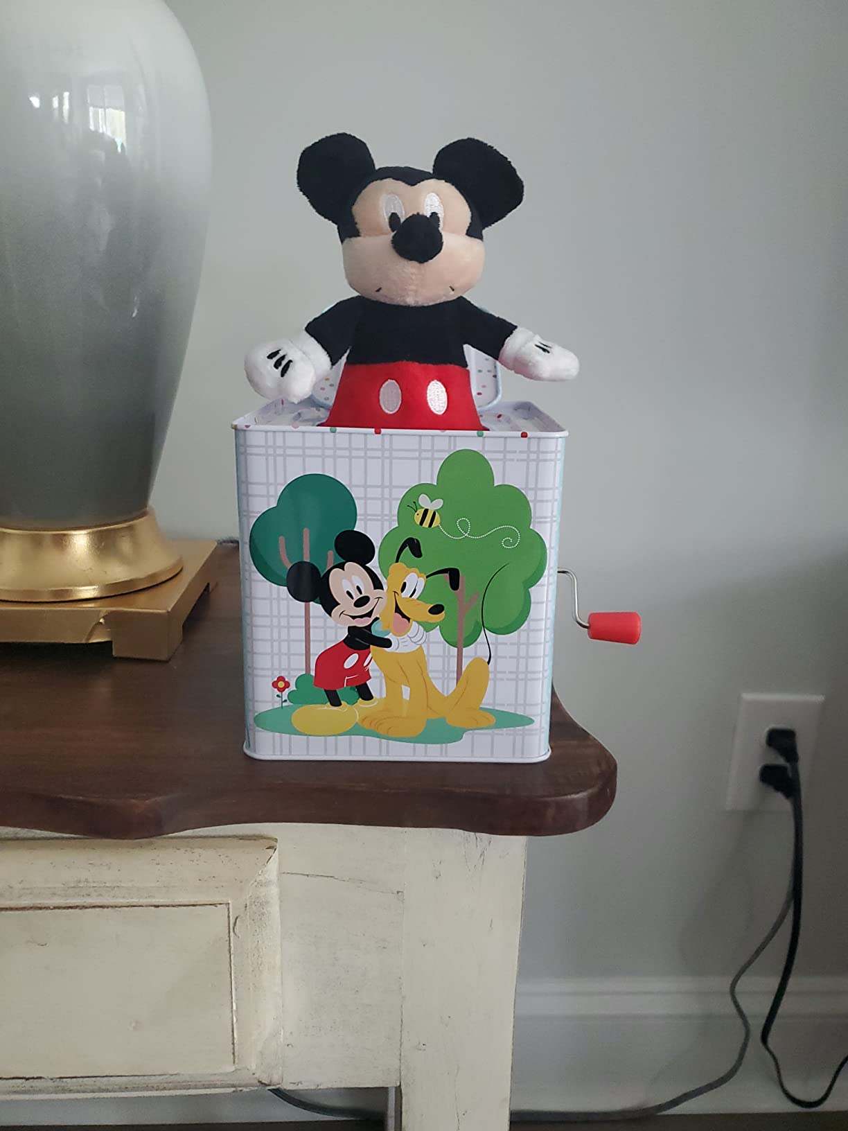 Amazon.com: KIDS PREFERRED Disney Baby Mickey Mouse Jack in The Box ...