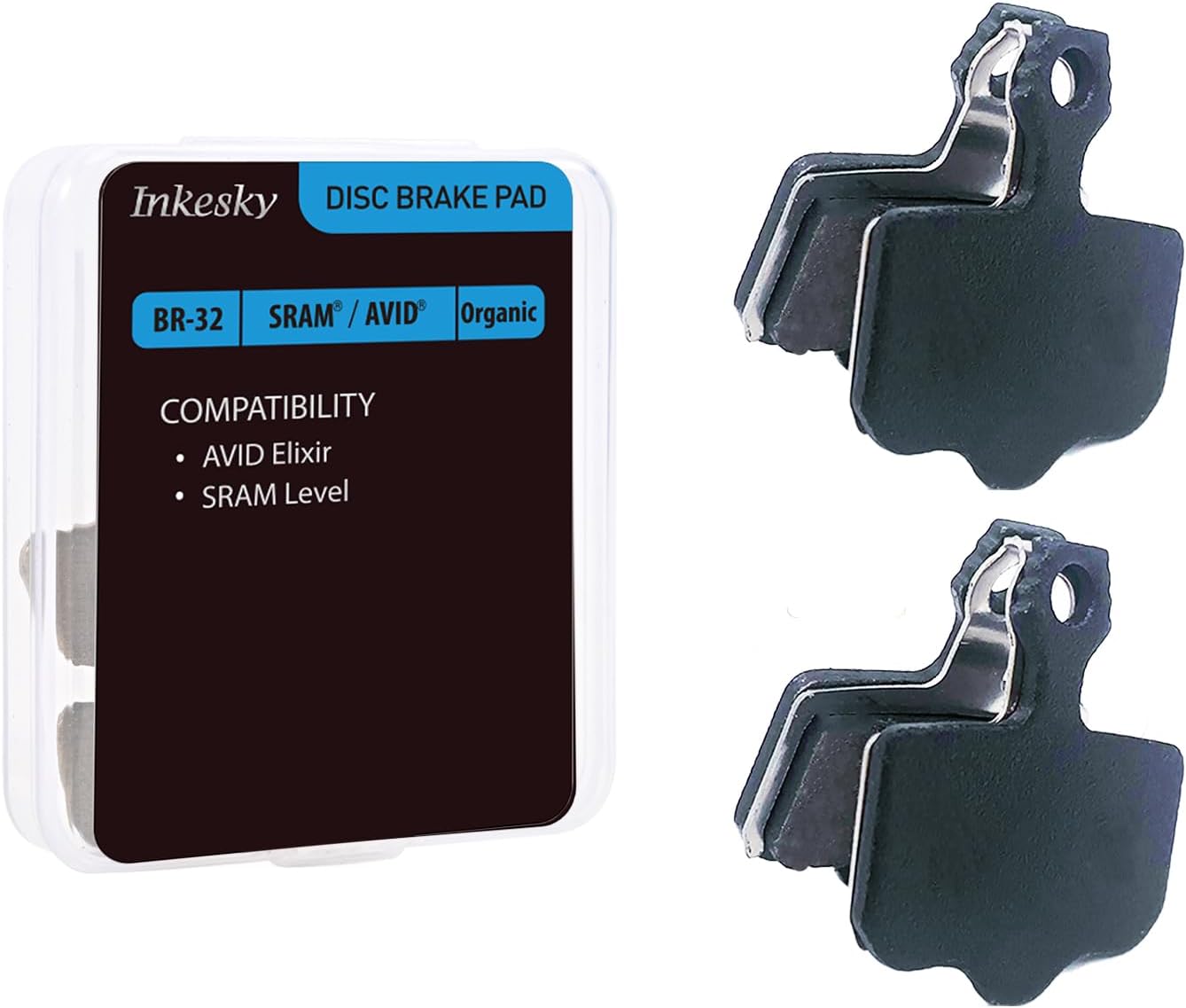 Amazon.com : Inkesky Brake Pads Compatible with Rad Power RadCity 5 ...