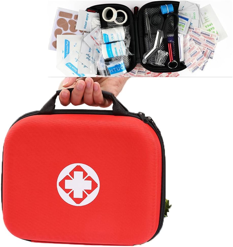 Amazon.com: Generic Portable Family First Aid Kit - Emergency Care in ...
