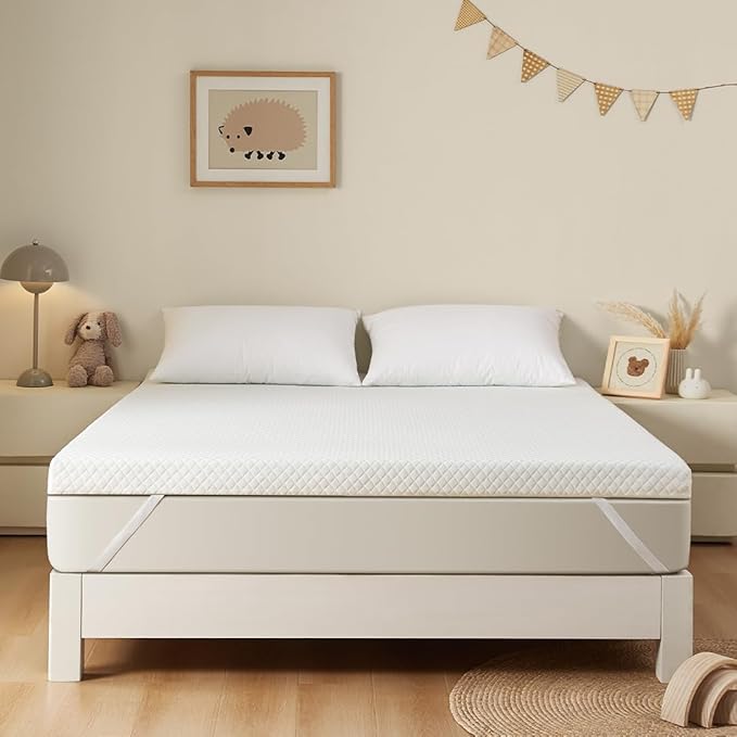 Amazon.com: KUB 3 Inch Gel Memory Foam Cooling Mattress Topper King ...