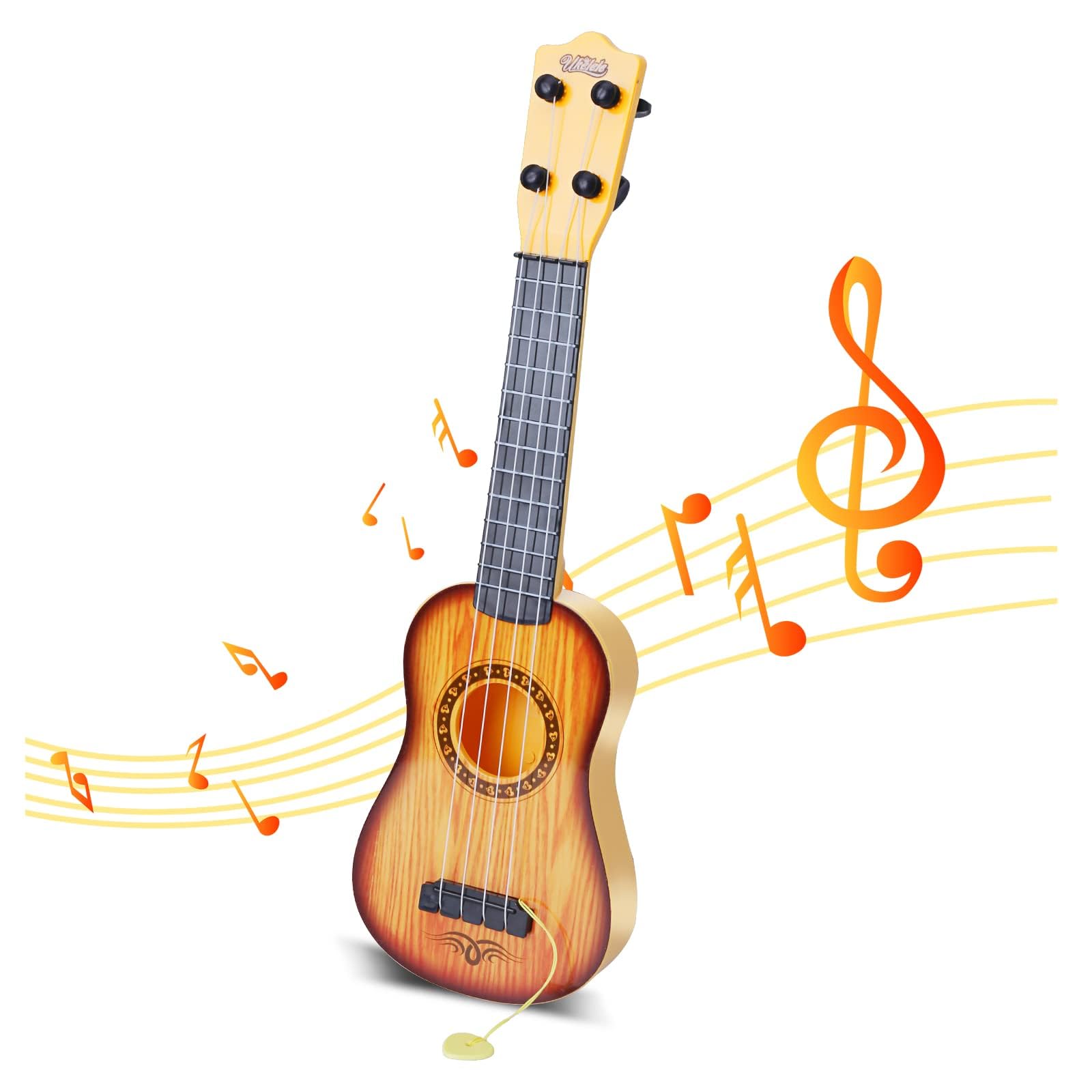 Kids Ukulele Toy Guitar 4 String 17" Kids Guitar Toy Ukulele ...
