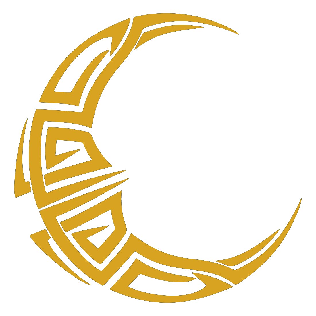 Tribal Moon And Star