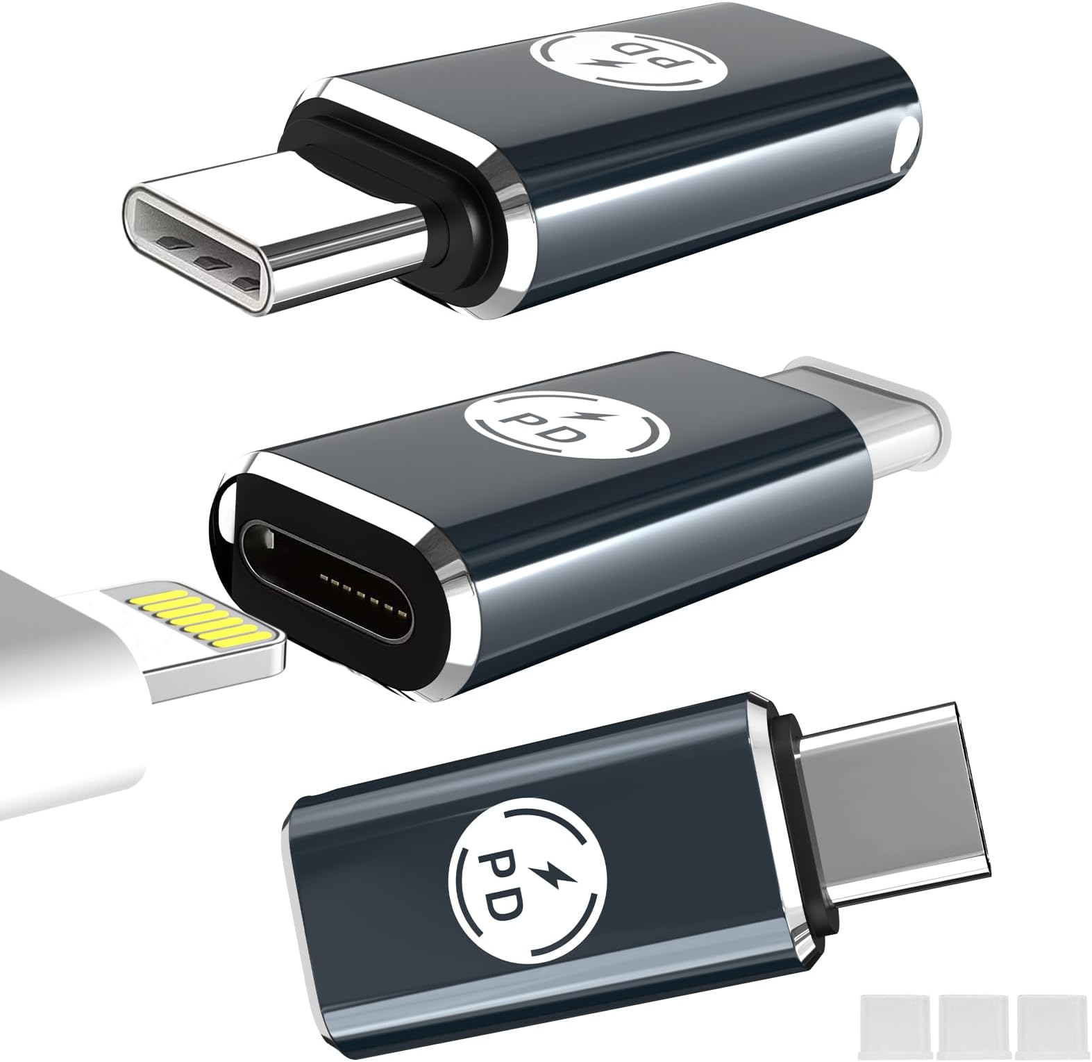 Amazon.com: 4 Pack USB C Adapter, Micro USB Female to Type C Male ...