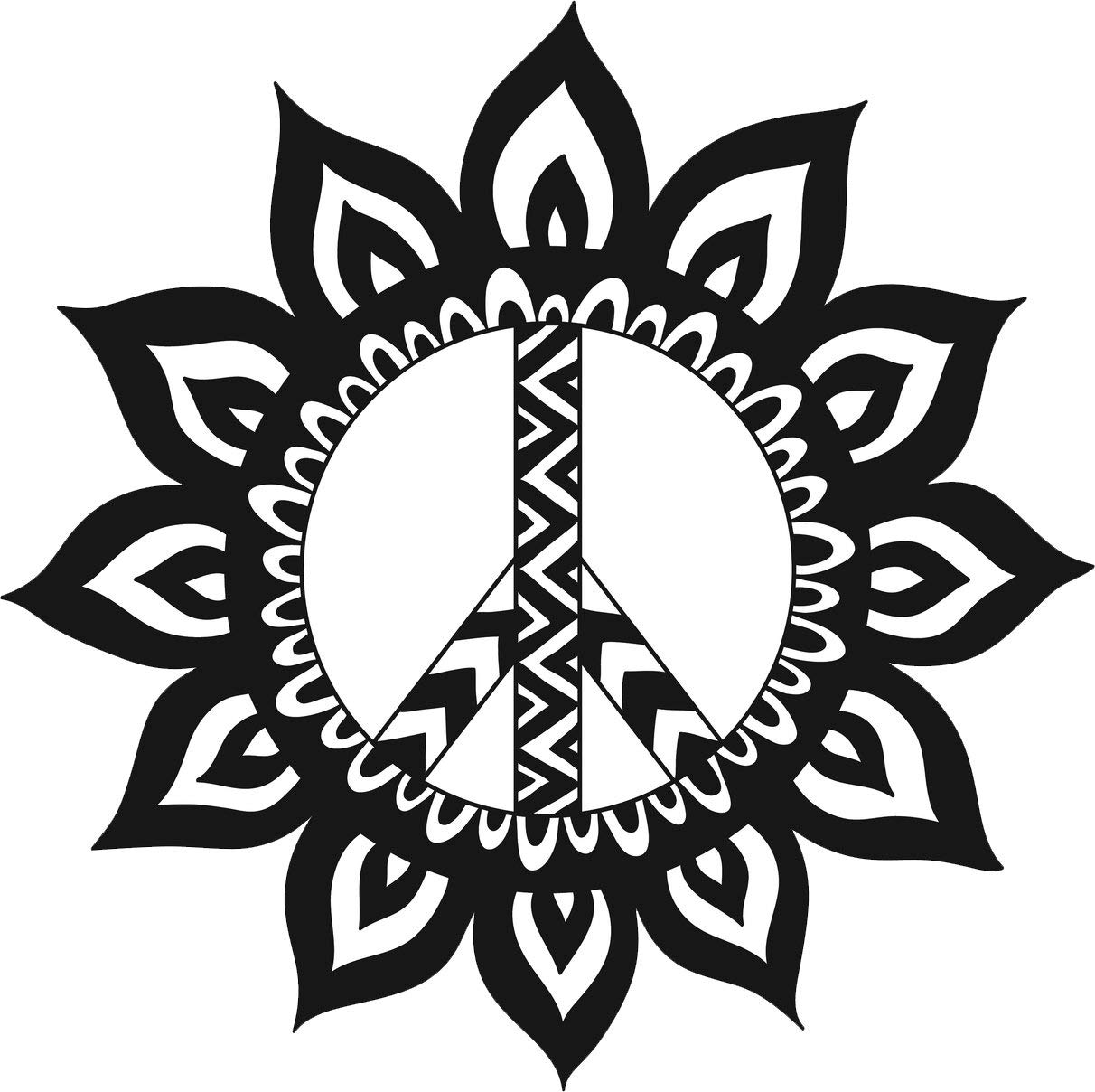 Cute Peace Sign Drawings