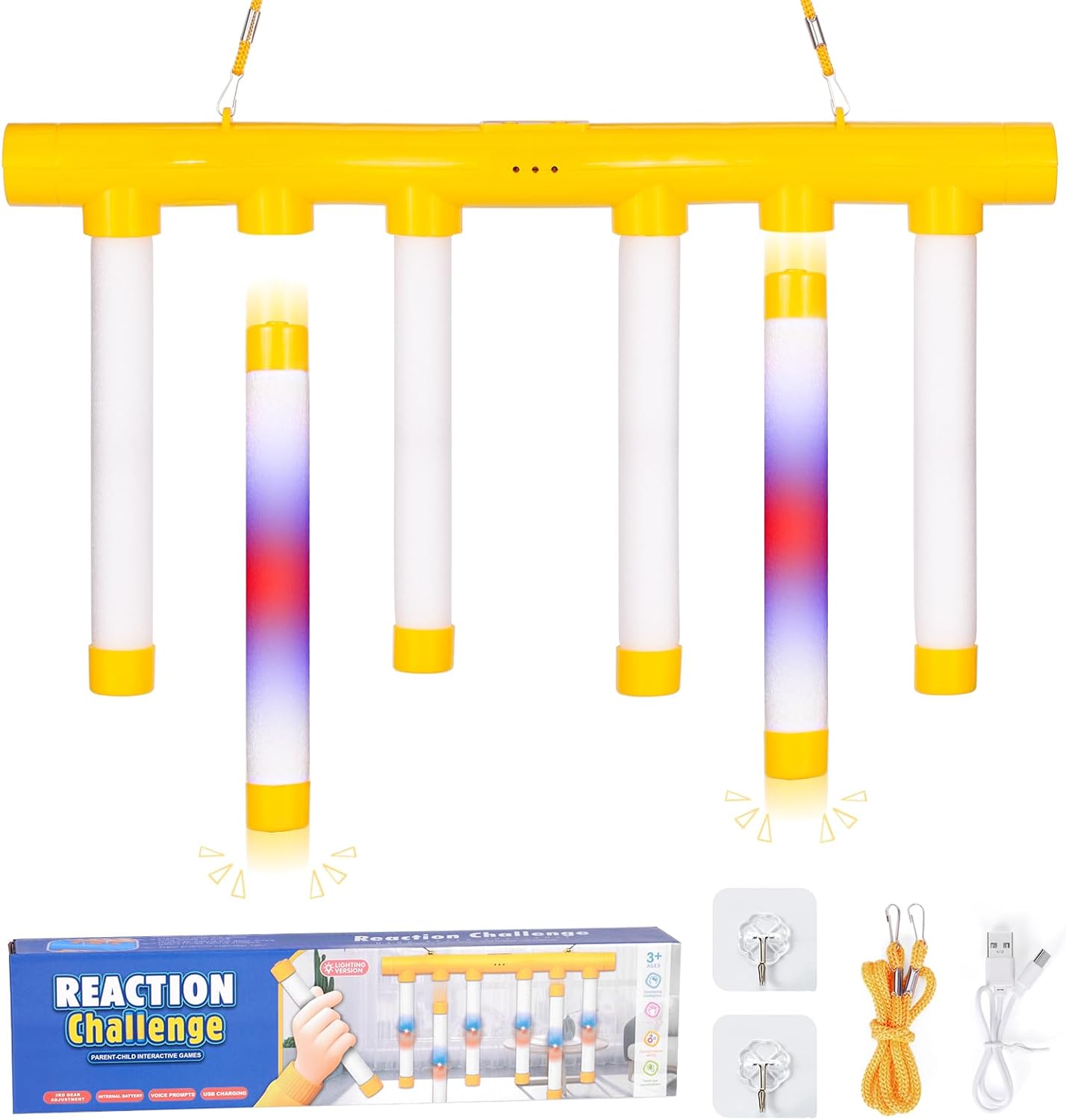 Amazon.com : Reflex Drop Sticks Challenge Game, 2025 Hand Eye ...