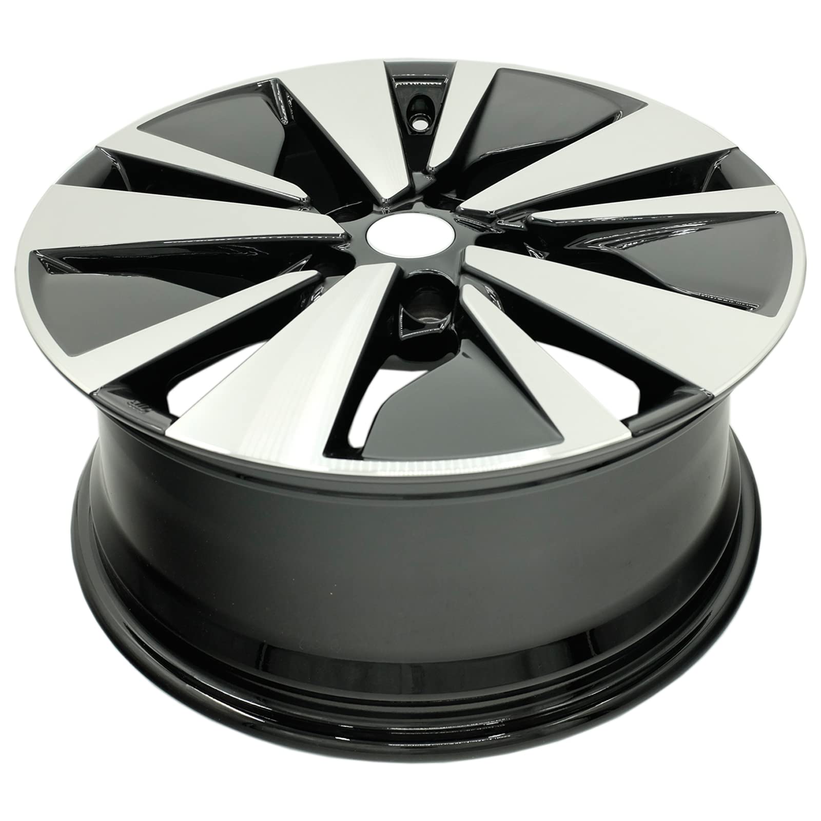 Machined Black OEM Style Rim 17" Machined Black Wheel Replacement For ...