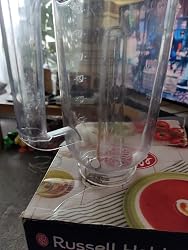 Russell Hobbs 24610 Plastic Jug Blender, 1.5 Litre Capacity and Two ...