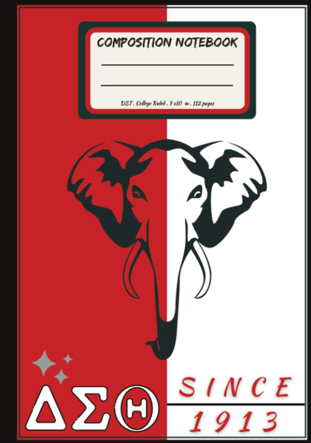 Amazon.com: Delta Sigma Theta composition notebook: Hardcover DST ...