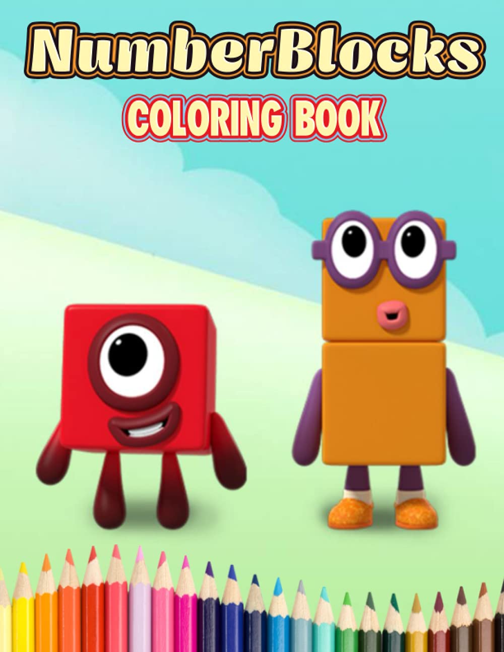 Buy Numberblocks Coloring Book: A Cool Coloring Book With Many ...