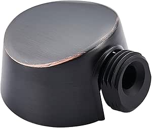 A725ORB Round Drop Ell Handheld Shower Wall Connector, Compatible with ...