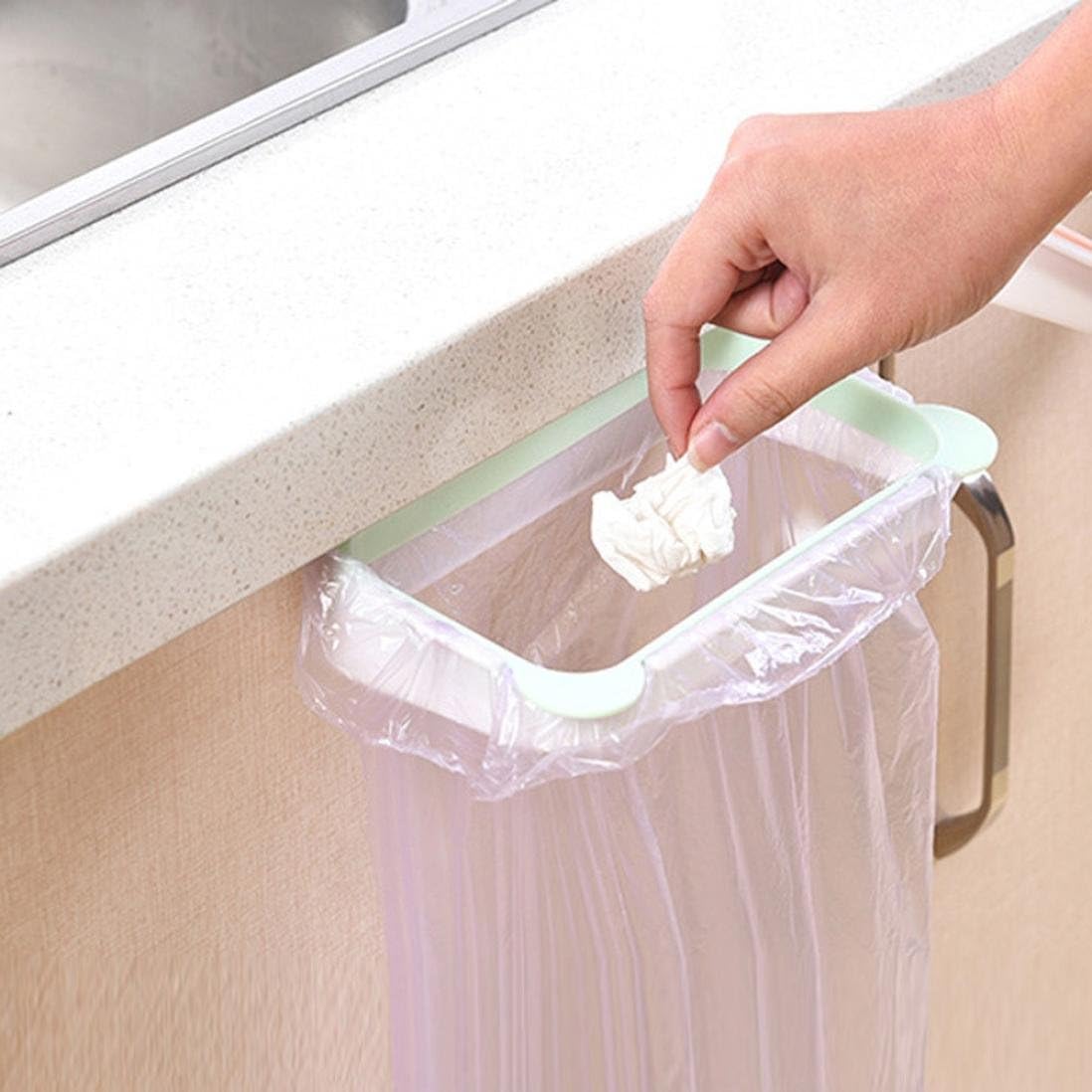 Amazon.com - Ninasill ღ ღ Garbage Bag Holder Plastic Bracket Stand Rack ...