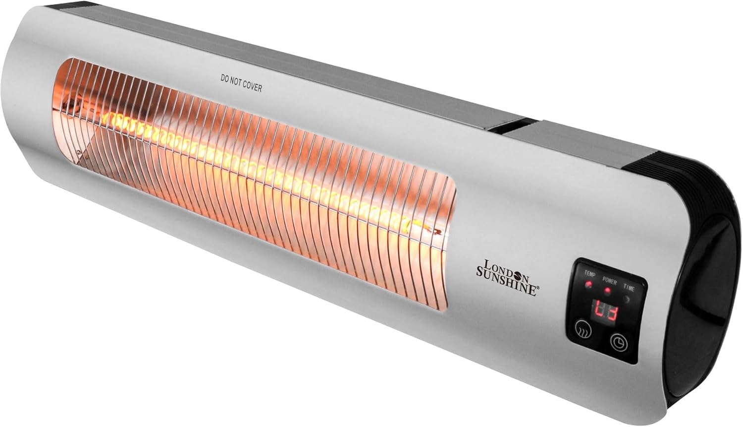 LONDON SUNSHINE Wall-Mounted Electric Infrared Indoor Heater for Garage ...