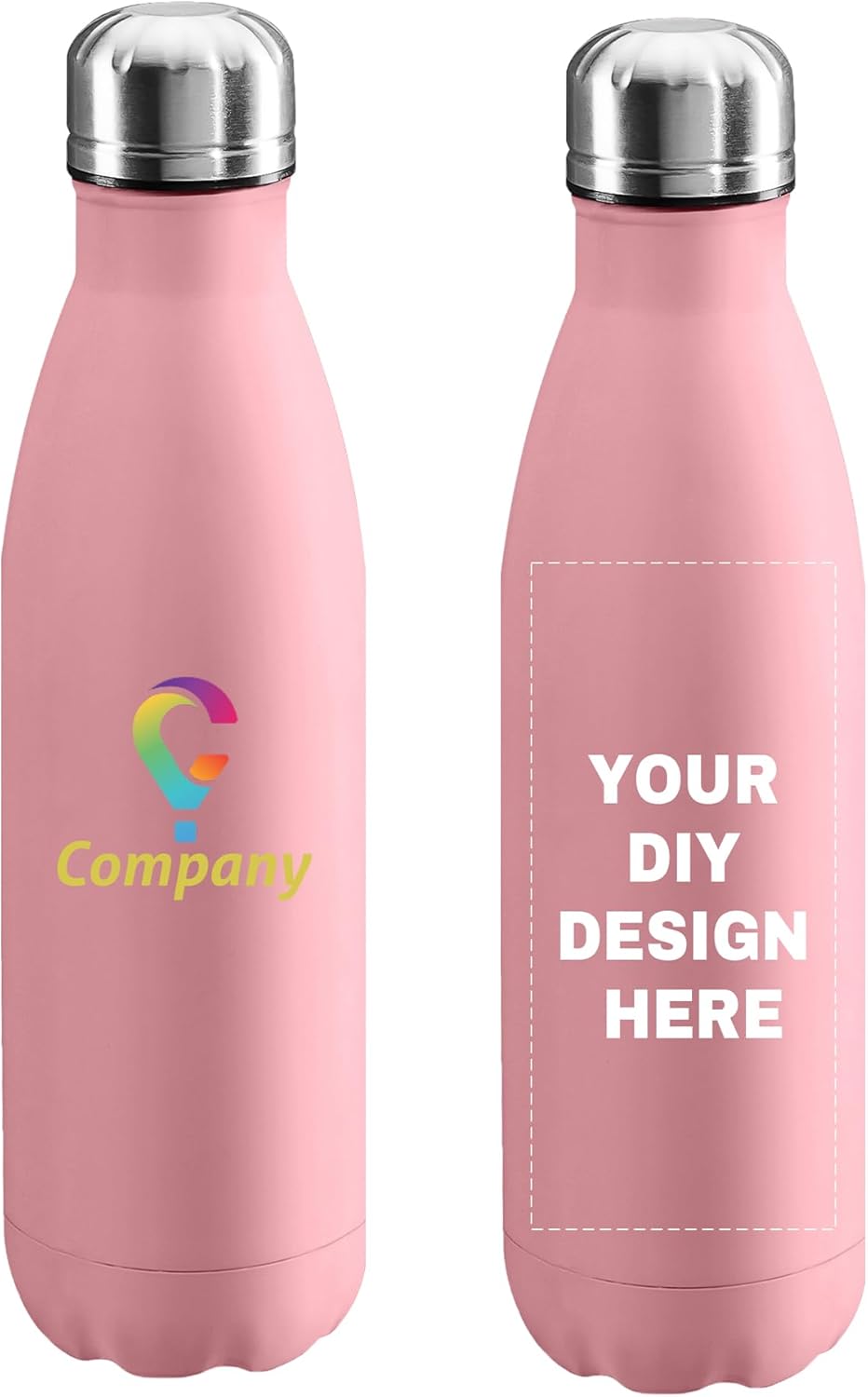 Amazon.com: Personalized Custom Water Bottles 17oz Stainless Steel ...
