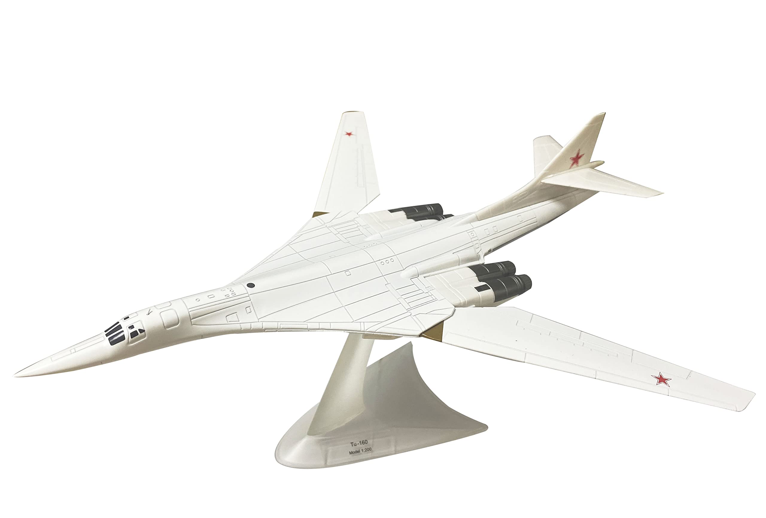 Snapklik.com : Tupolev Tu-160 1/200 Diecast Aircraft Model