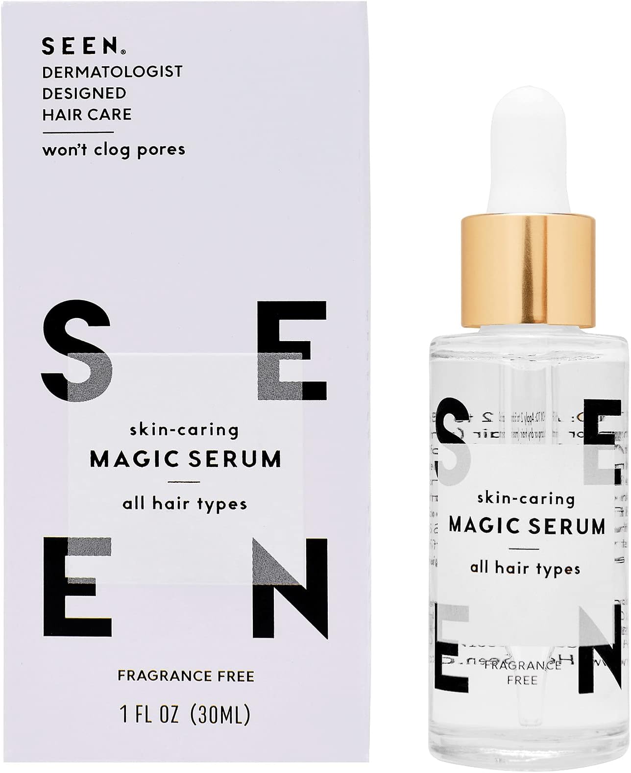 Amazon.com: SEEN Magic Serum, Fragrance Free - Non-Comedogenic ...