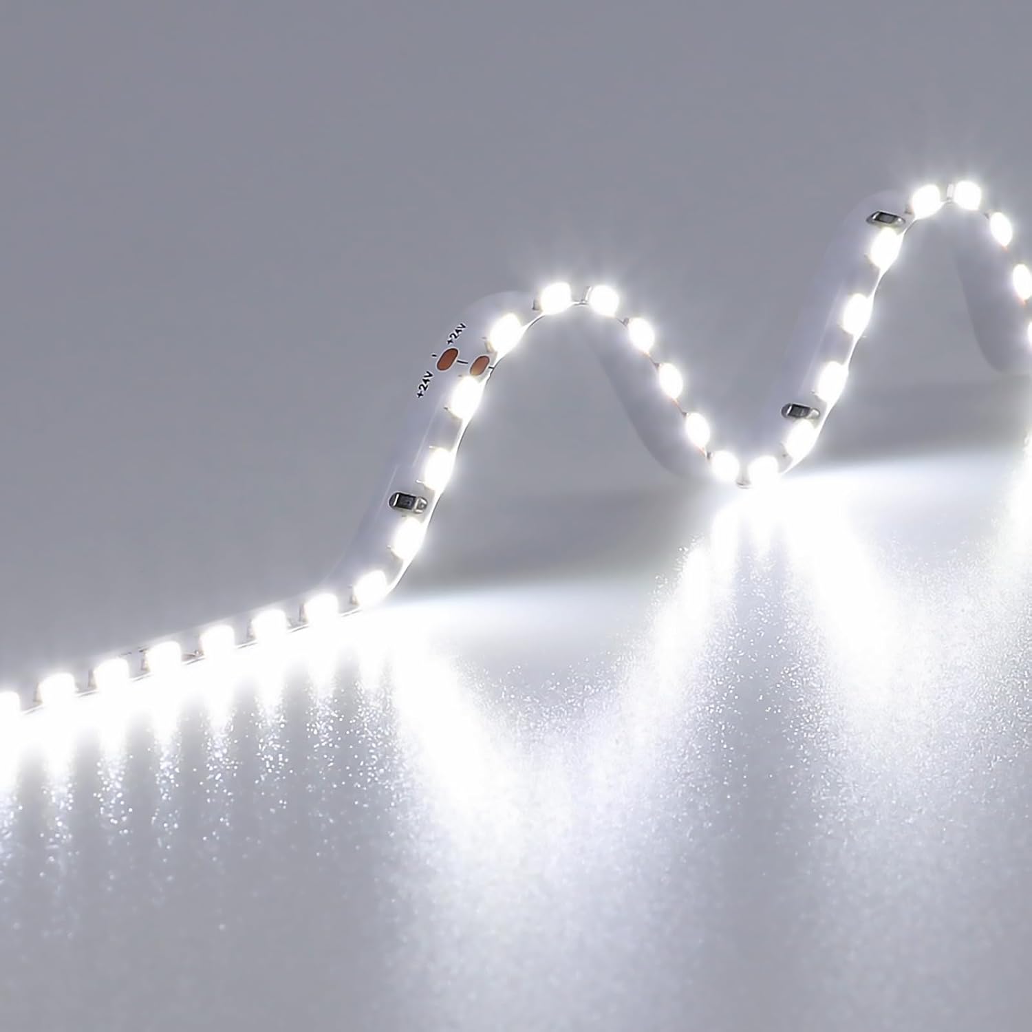 Amazon.com: JOYLIT 24V LED Strip Side Emitting 16.4FT 630LEDs 6000K ...