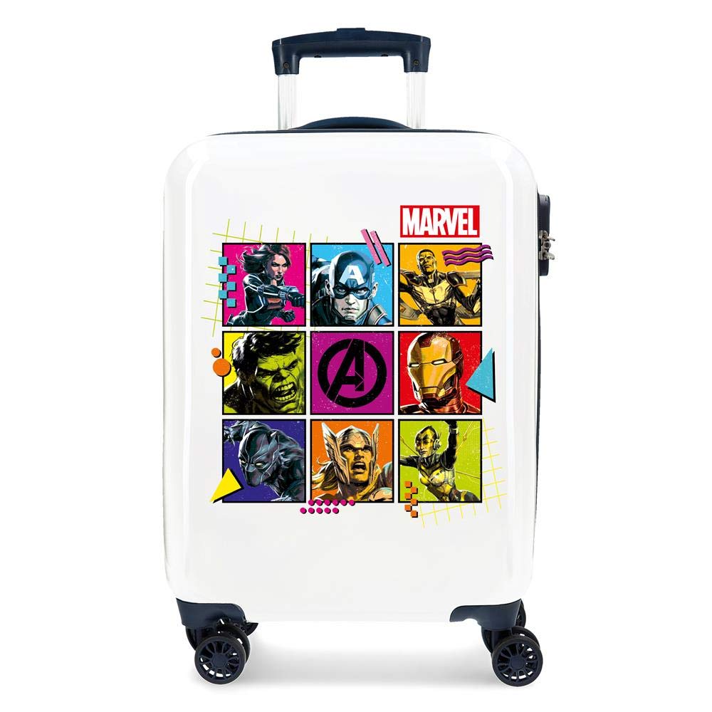 Marvel Avengers Comic Multicoloured Cabin Suitcase 38x55x20 cm Rigid ...