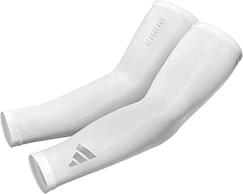 adidas Aeroready Compression Arm Sleeves - White - L/XL : Amazon.ca ...