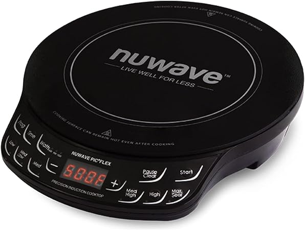 Amazon.com: NUWAVE Flex Precision Induction Cooktop, Portable, Large 6. ...
