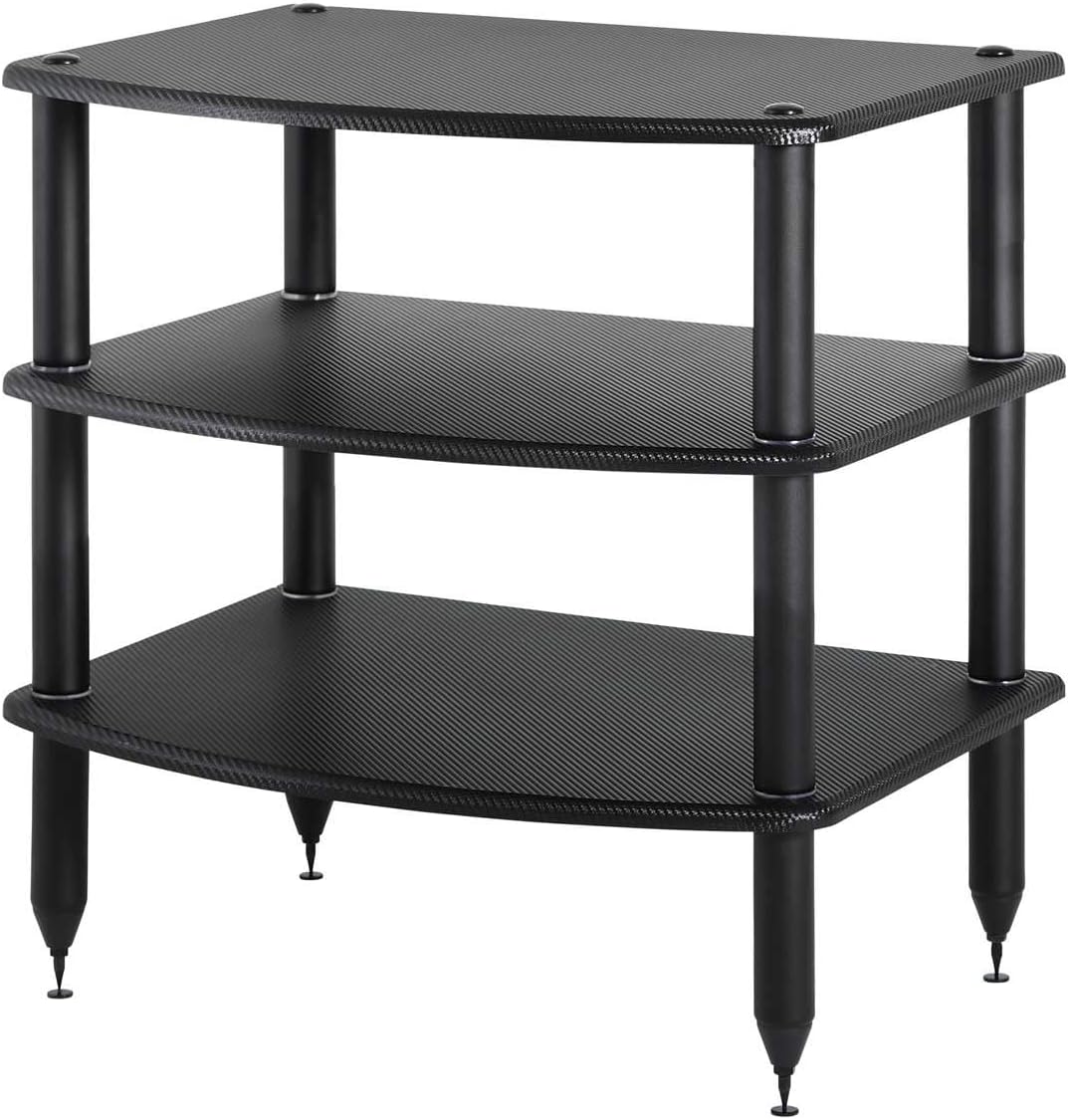 Amazon.com: Pangea Audio Vulcan Rack and Casters Bundle Carbon Fiber ...