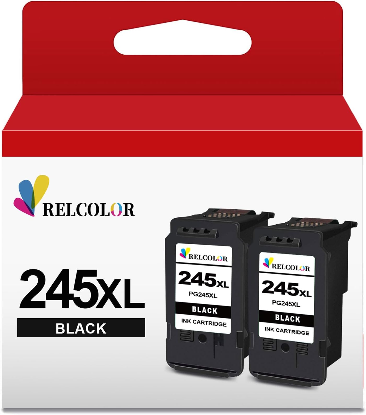 Amazon.com: Canon PG-245 XL High Capacity Black Ink Cartridge (8278B001) CL-246 Color Ink ...