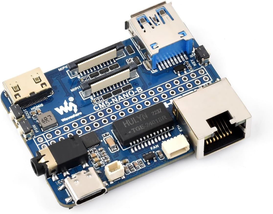 Amazon.com: Waveshare Nano Base Board (B), Compatible with Raspberry Pi Compute Module 5, Same ...