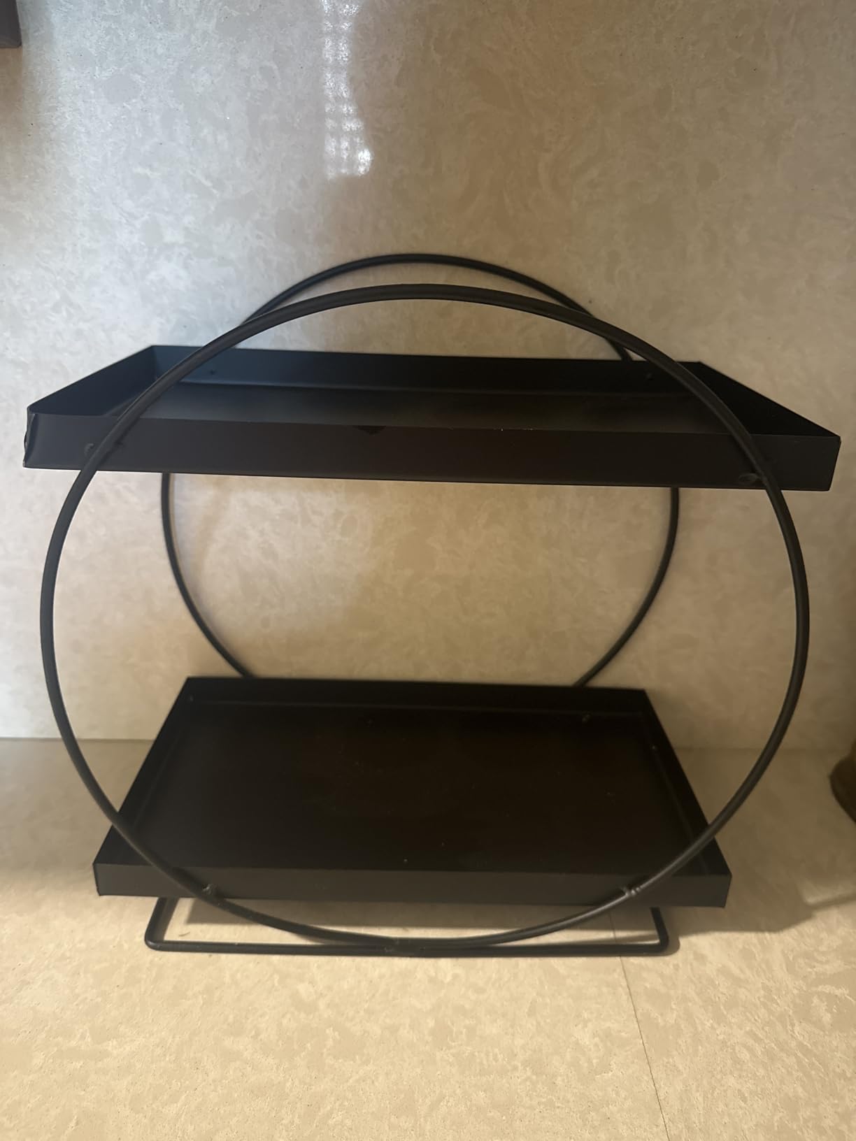 CR18 COLLECTION 2-Tier Metal Vanity Storage Organizer | Freestanding ...