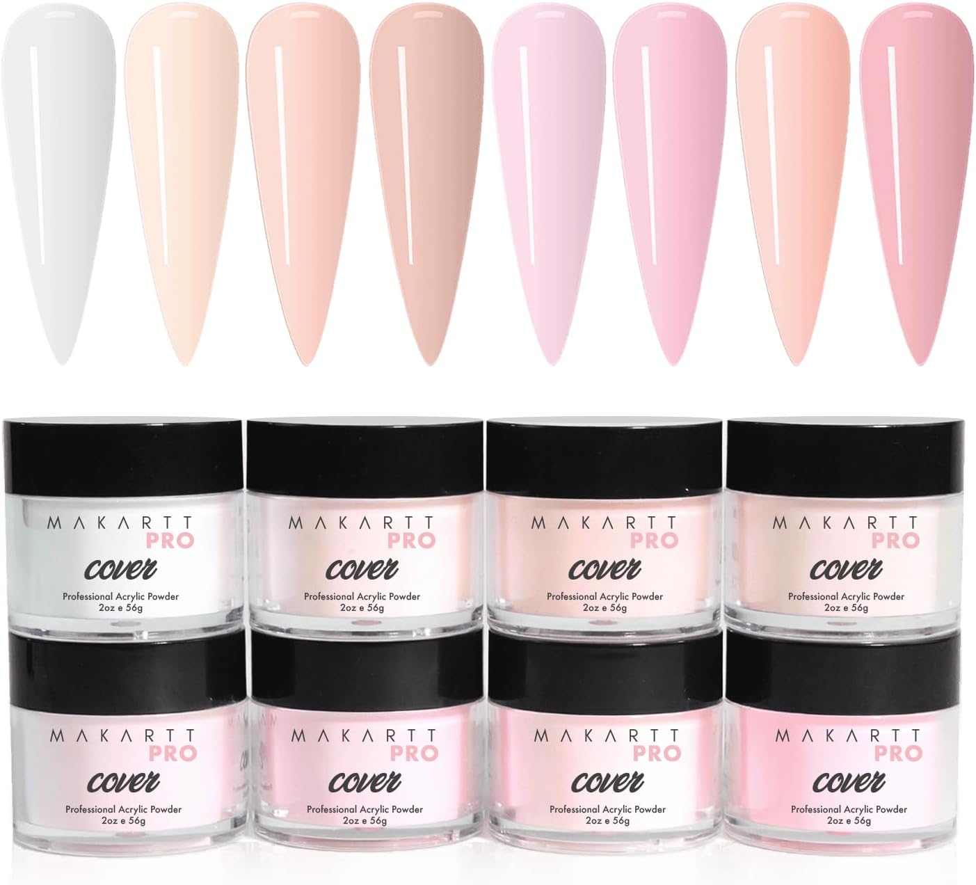 Amazon.com: MakarttPro Professional Acrylic Cover Powder Set - Luxury ...