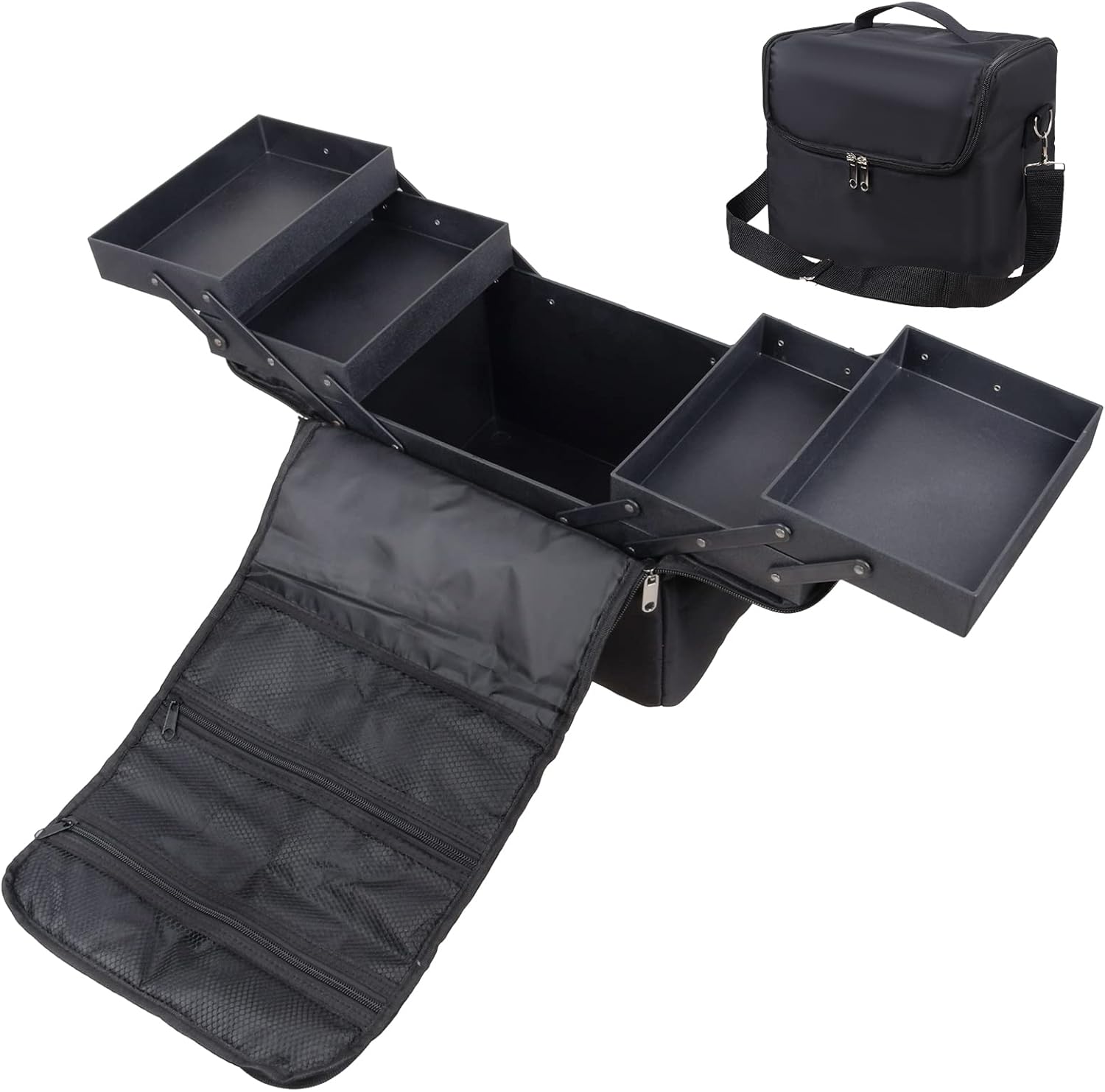 Extra Large Vanity Case, Beauty Box Make up Organiser for Jewelry ...