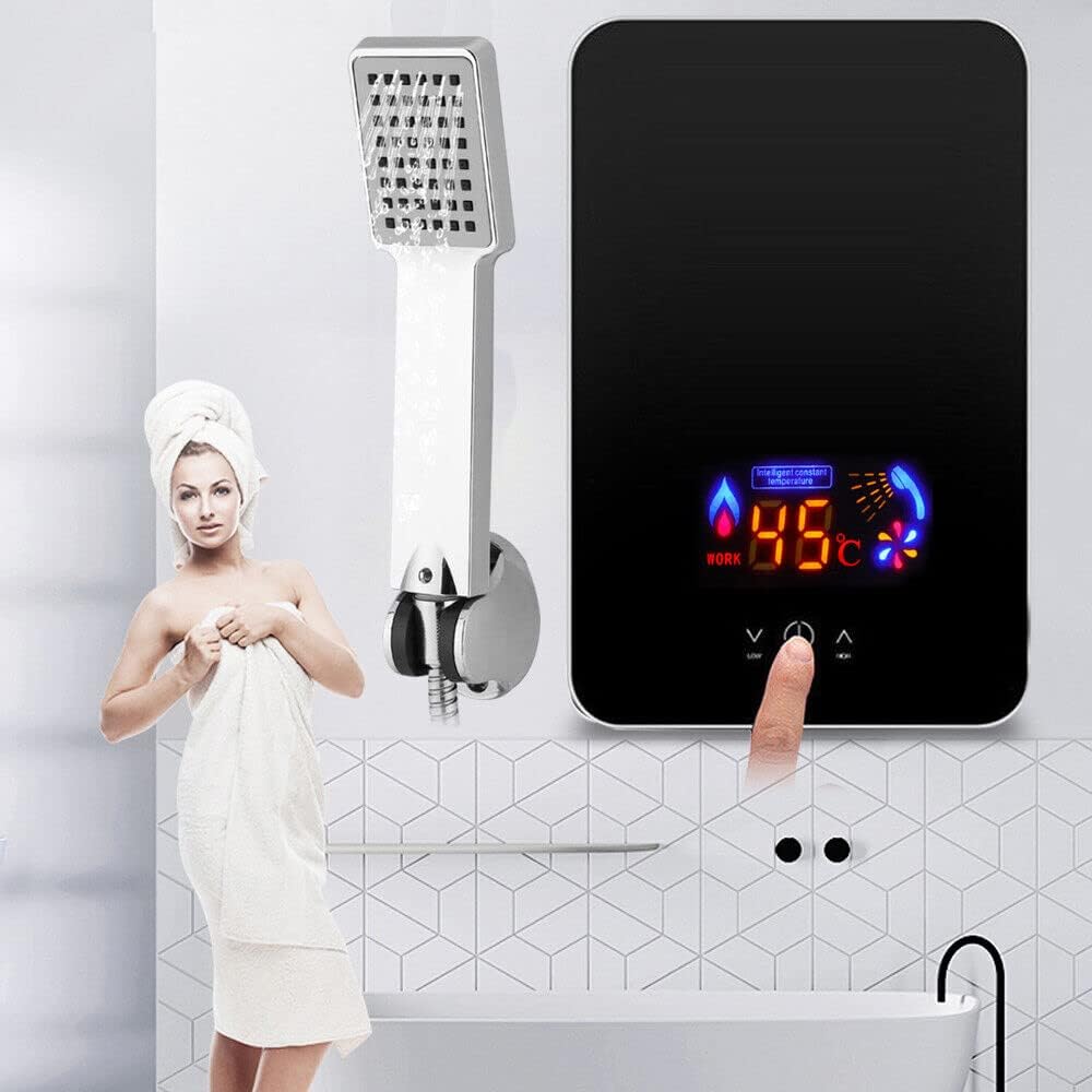 HuaShuani Instant Water Heater, 6500W 220V Domestic Water Heater ...