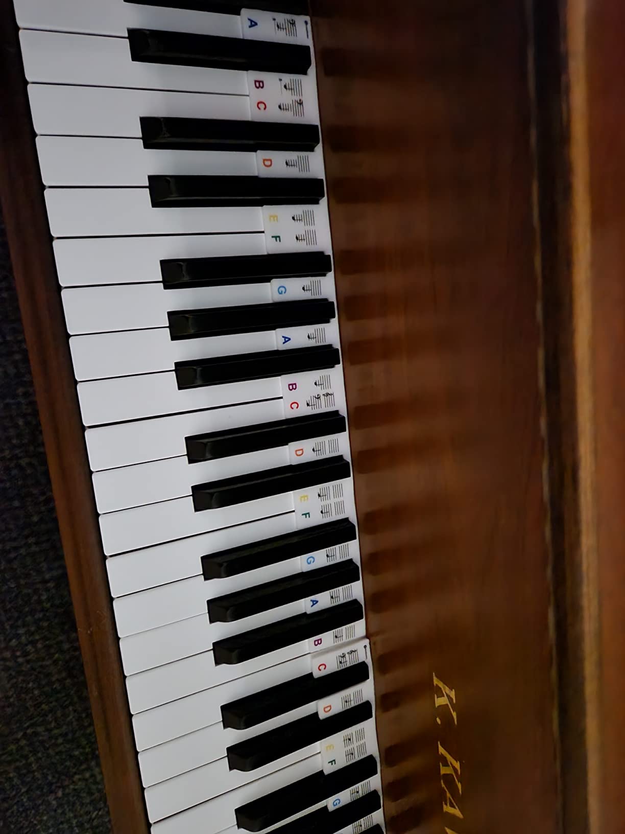 $2/mo - Finance Piano Notes Guide for Beginner - Removable Silicone ...