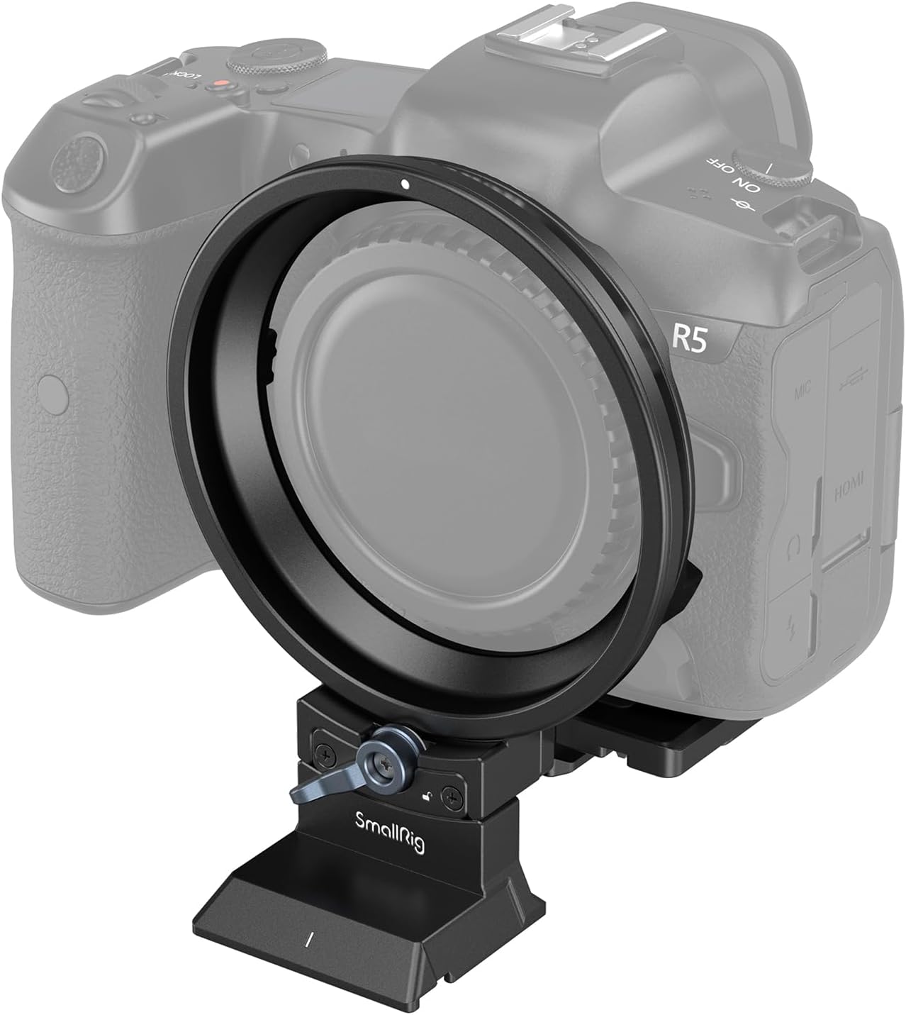 Amazon.com : SmallRig Rotatable Collar Mount Plate for Canon R5 / R5 C ...