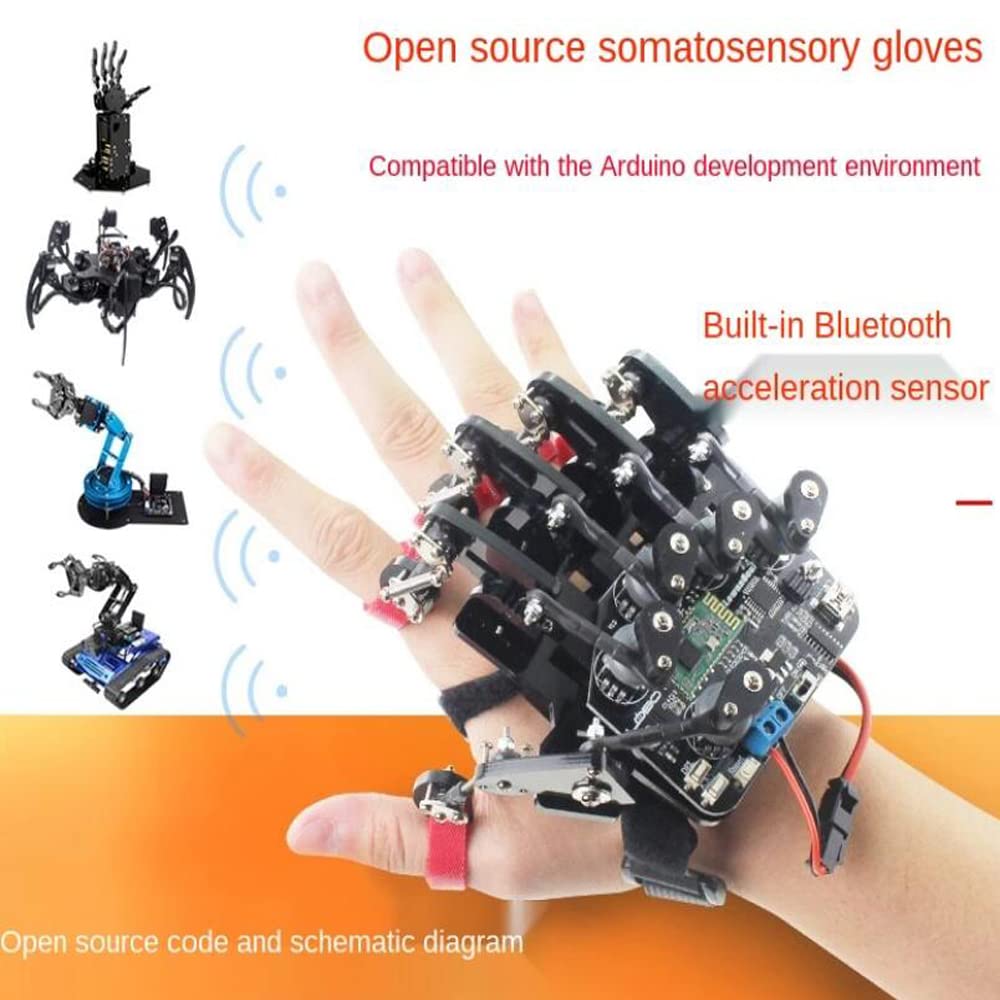 Robotic Hand Kit Diy Mechanical Robot Science Exoskeleton Wearable ...