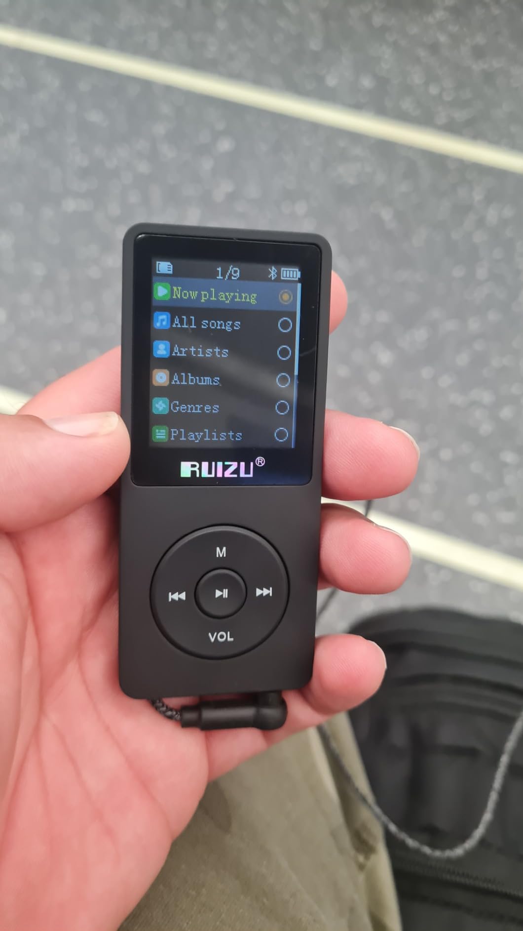 RUIZU MP3 Player with Bluetooth 5.0, 8GB Portable Music Player for Kids ...