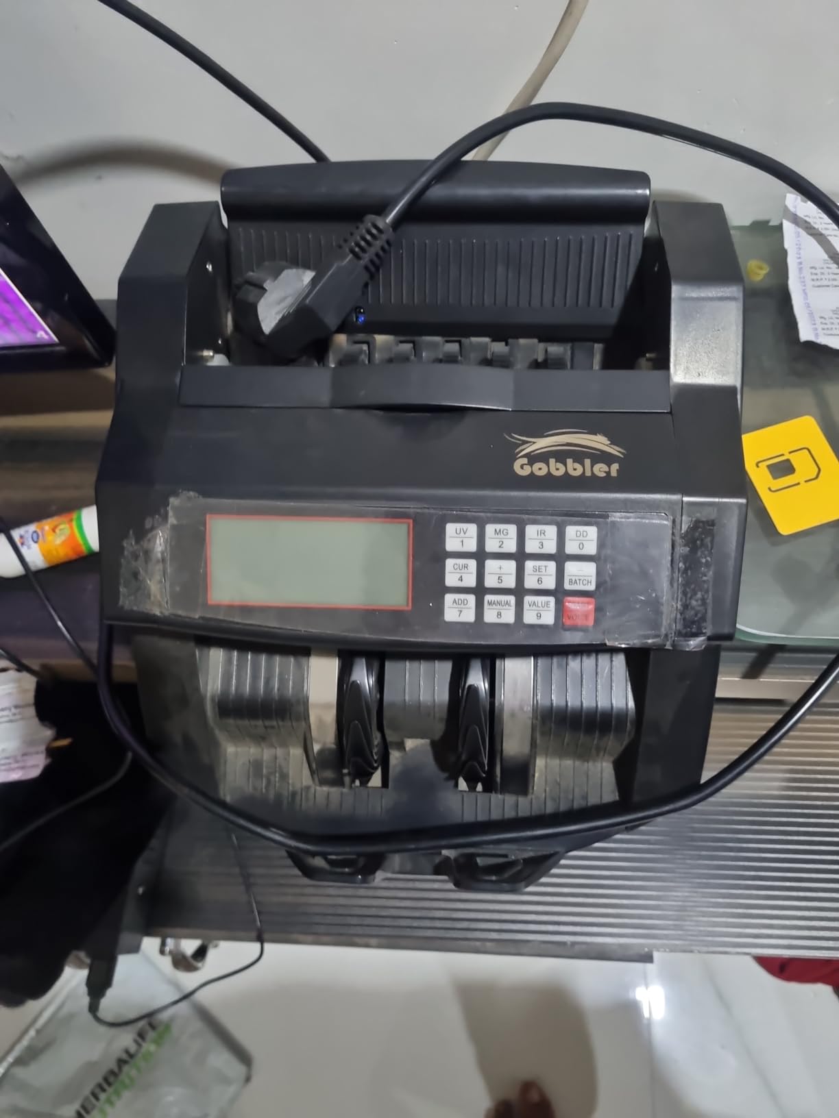 GOBBLER Business-Grade Note Counting Machine with Fake Note Detection ...