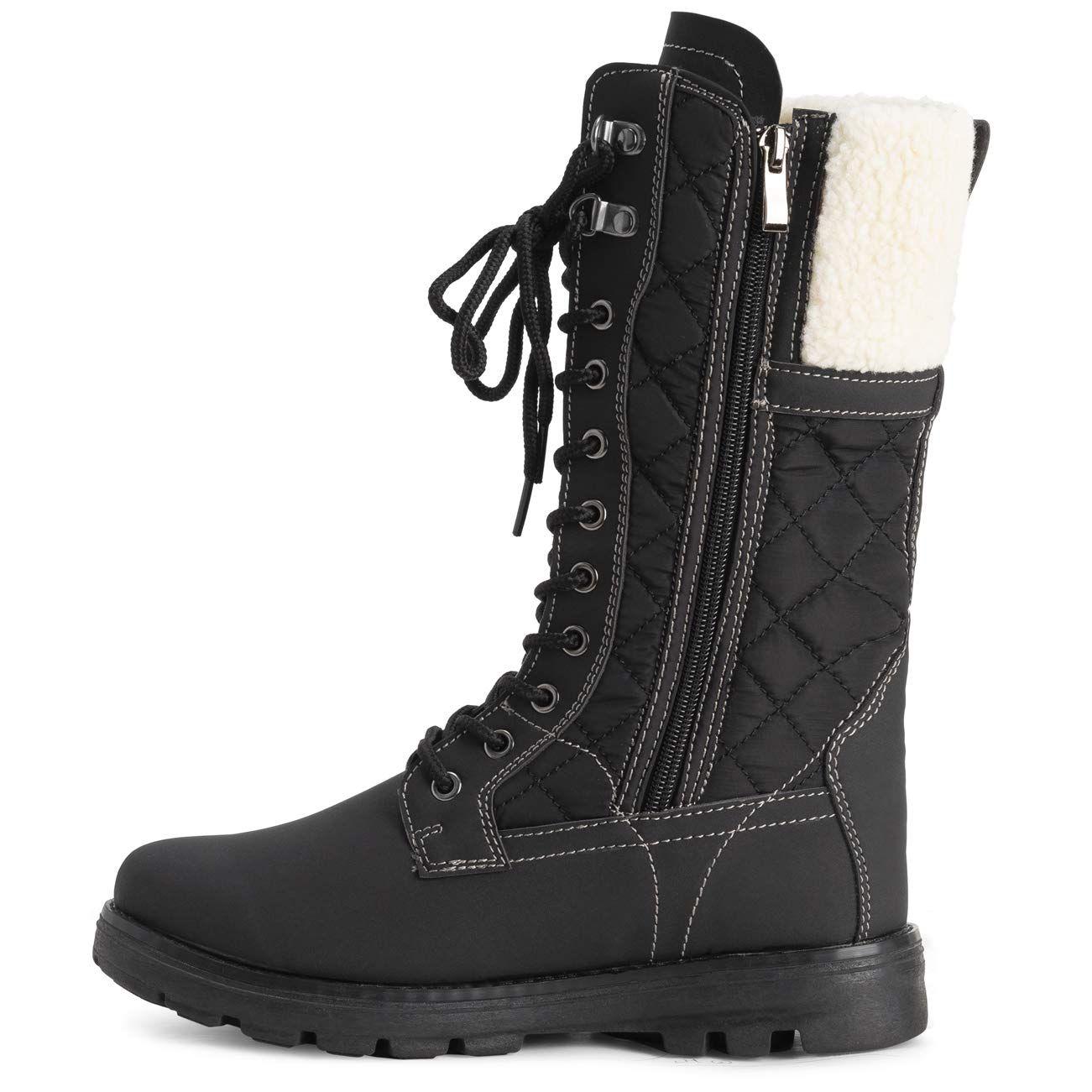 Snapklik.com : POLAR Womens Faux Fur Warm Thermal Waterproof Outdoor ...