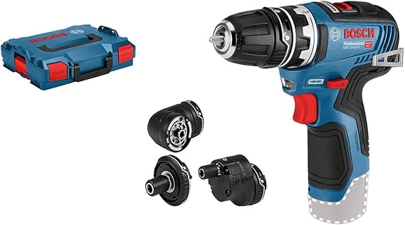 Bosch Professional 12V GSR 12V-35 FC Cordless Drill/Driver (with four ...