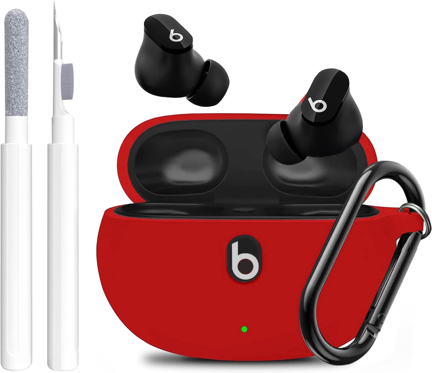 Amazon.com: Olytop Beats Studio Buds Case with Cleaner Kit, Soft ...
