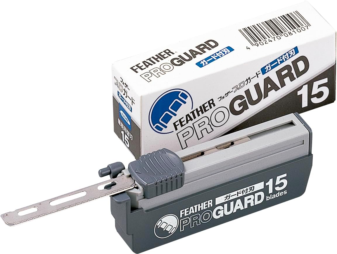 Feather Pro Guard PG-15 Blades (15 Blades) : Amazon.it: Salute e cura ...