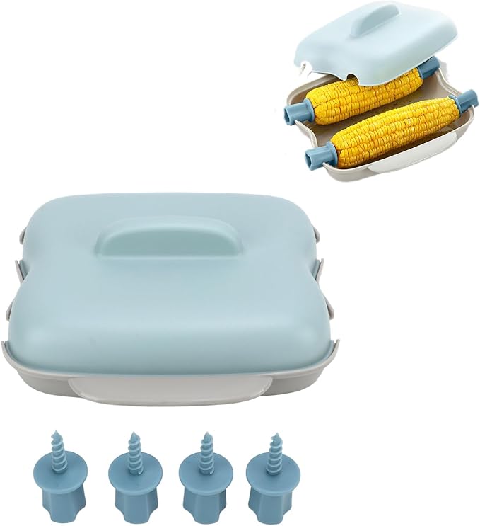 Amazon.com: Microwave Corn Steamer, Microwave Sweet Corn Cooker/Corn ...