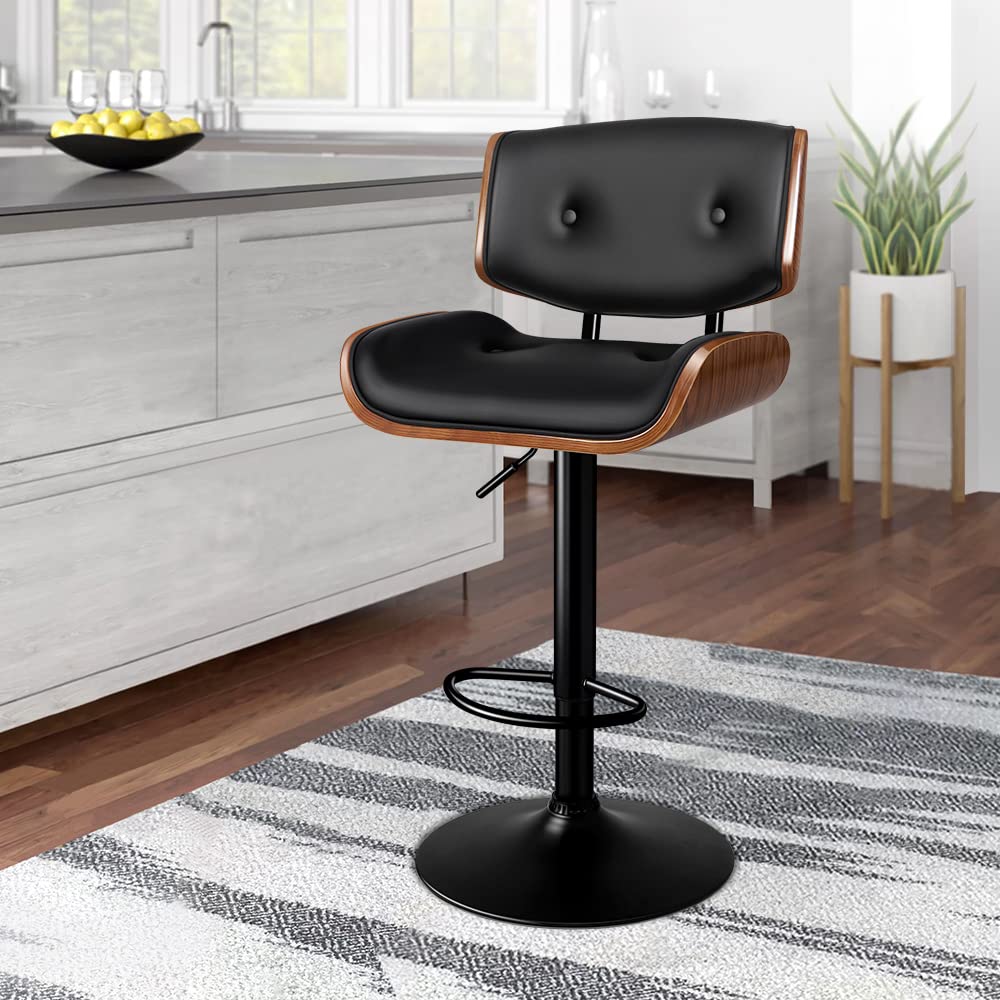 ALFORDSON Bar Stool Kayla Adjustable Kitchen Stool Swivel Counter ...