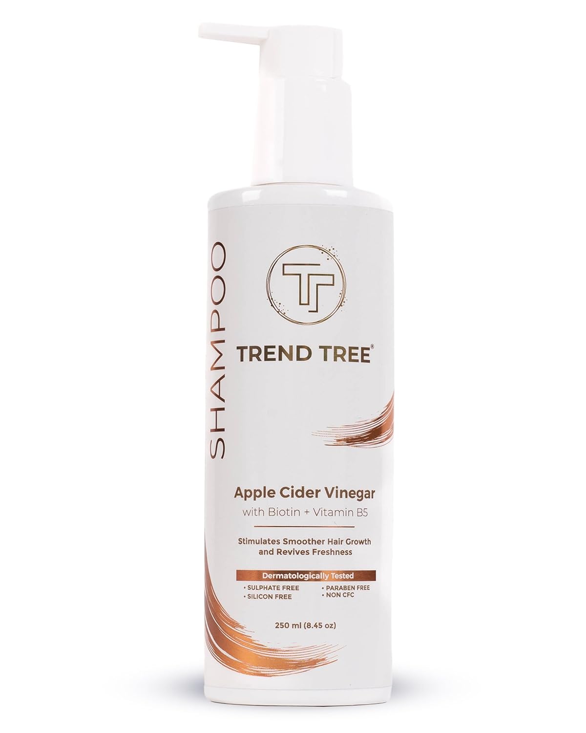 Buy TRENDTREE® Apple cider vinegar Shampoo With Biotin & Vitamin B5 ...