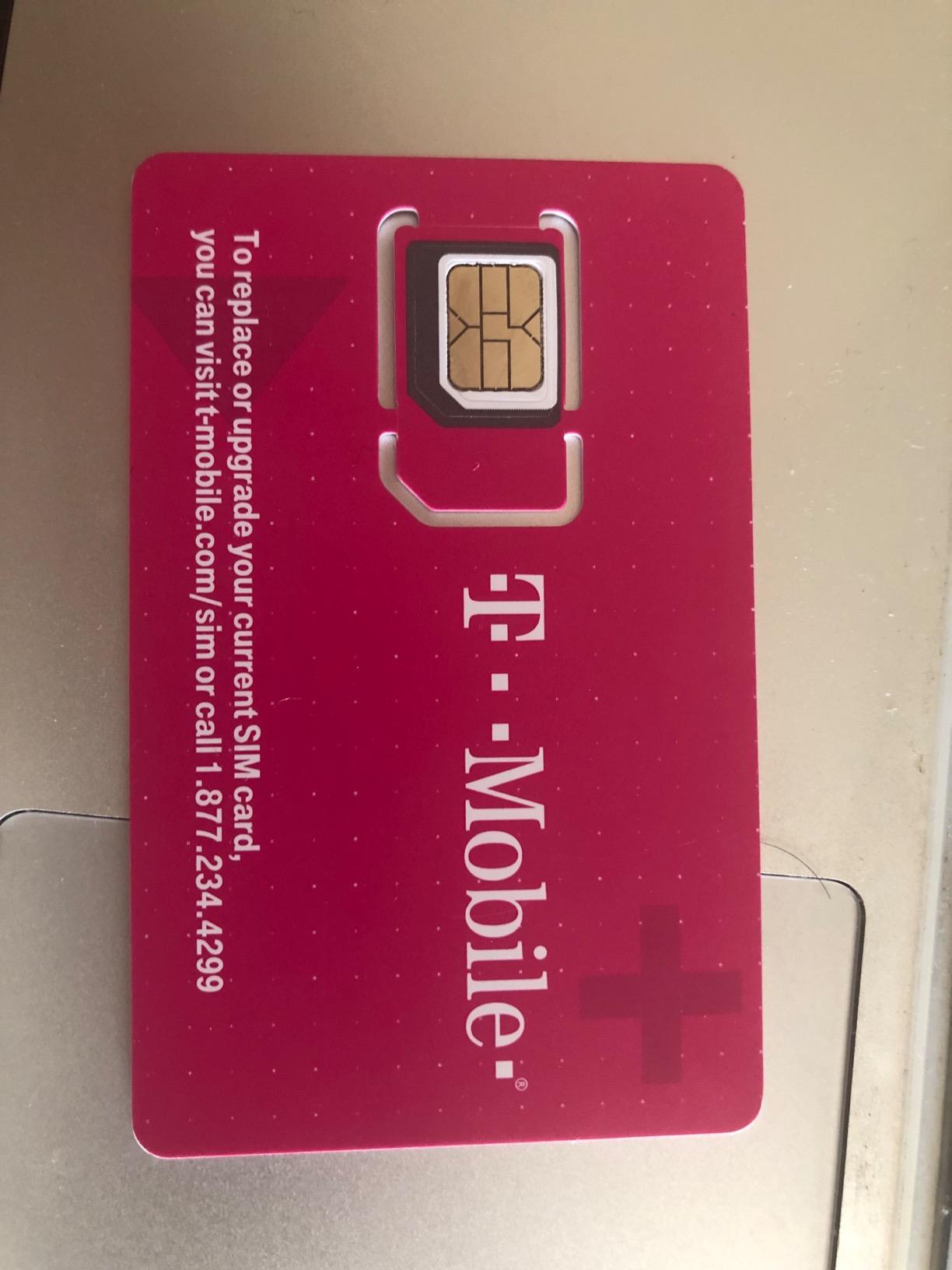 Amazon.com: T-Mobile Prepaid SIM Card Unlimited Talk, Text, and Data in ...