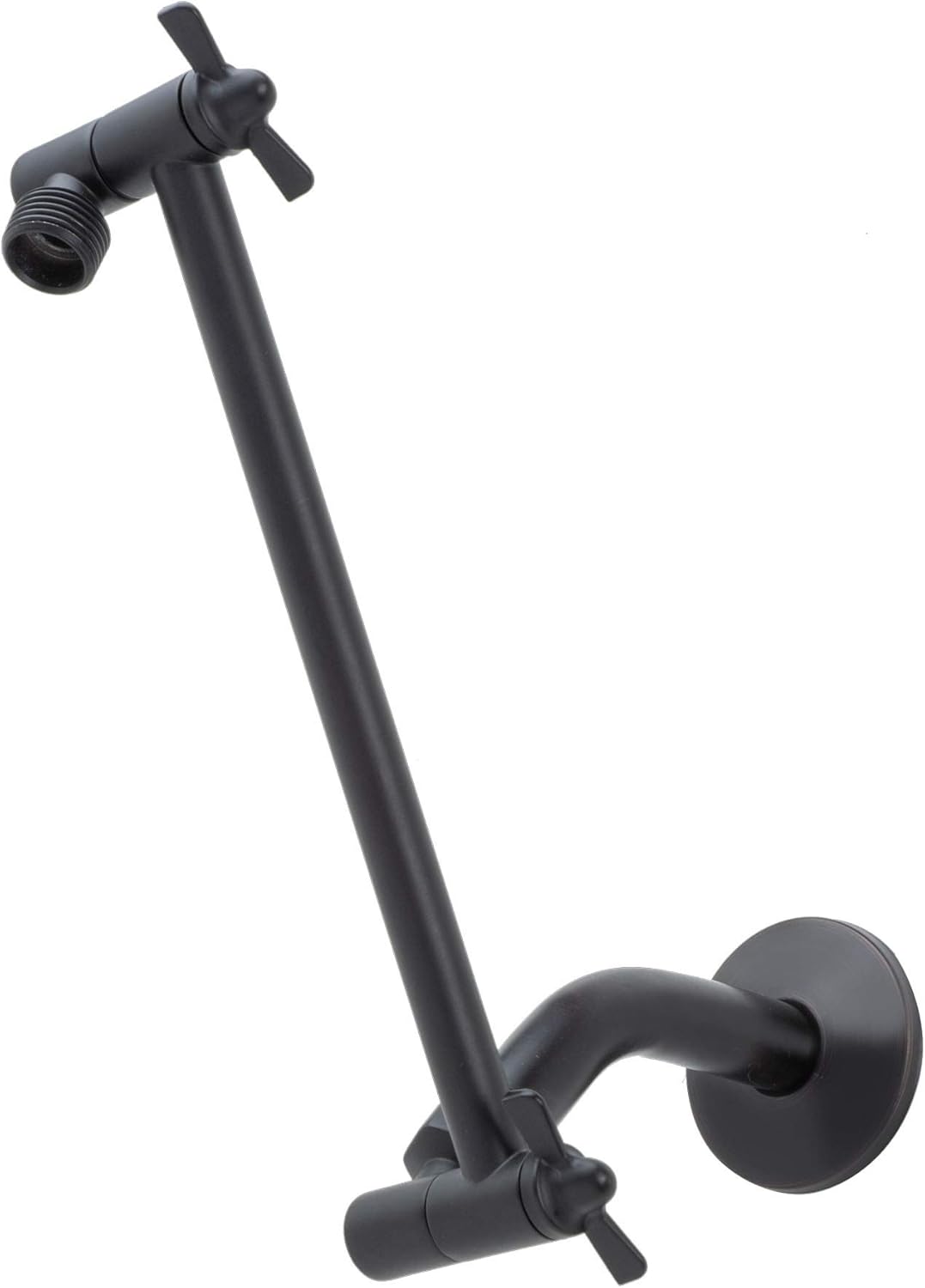 Shower Head Extension Arm by JS Jackson Supplies, Adjustable 10 Inch ...